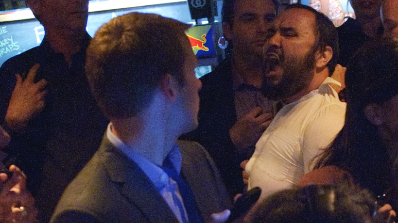 Obama To Heckler: 'I Agree Jesus Christ Is The Lord' : The Two-Way : NPR