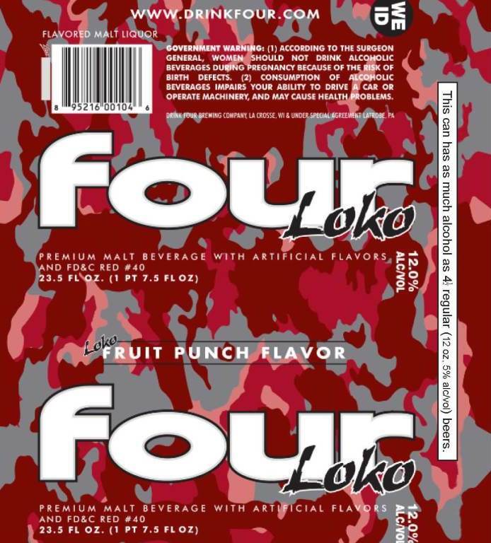 Four Loko Maker To Make Alcohol Content More Prominent : Shots - Health ...