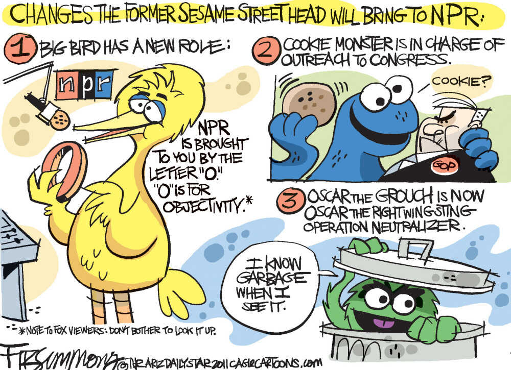 Double Take 'Toons: Broadcast News : NPR
