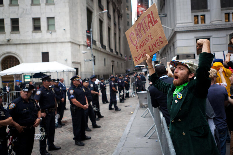 Wall Street Protests Stretch On, Reasons Vary : NPR