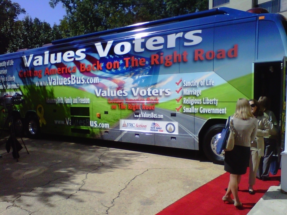 Values Voter Summit Snapshots : It's All Politics : NPR