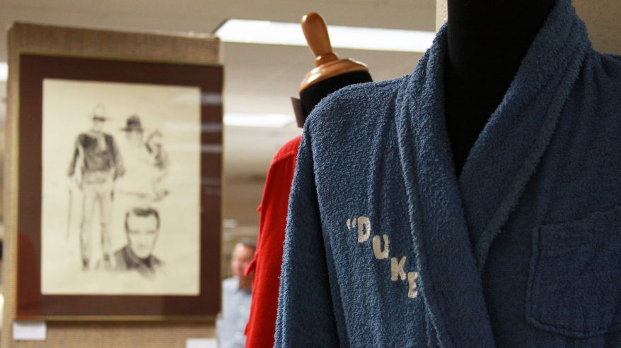 John Wayne Fans Go On Pilgrimage For Memorabilia : NPR