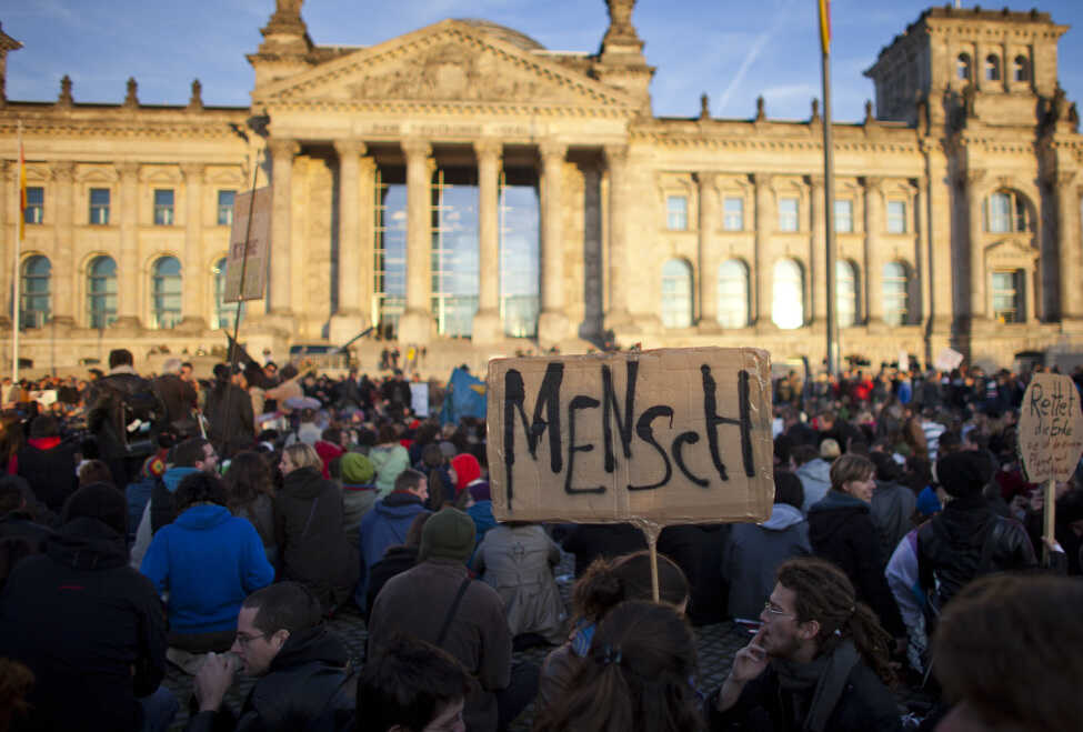 Occupy Wall Street Sweeps Through Berlin : NPR FM Berlin Blog : NPR