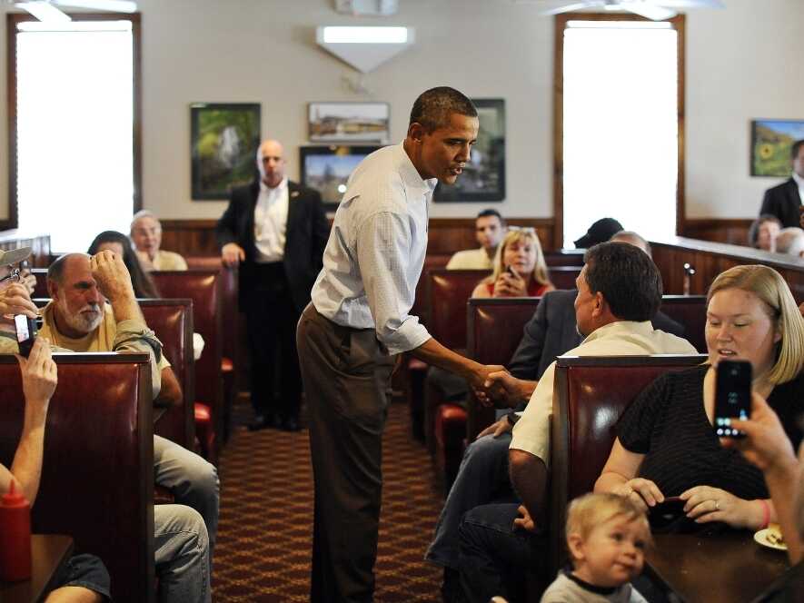 Obama Drives His Jobs Message To N.C. Crowds : NPR