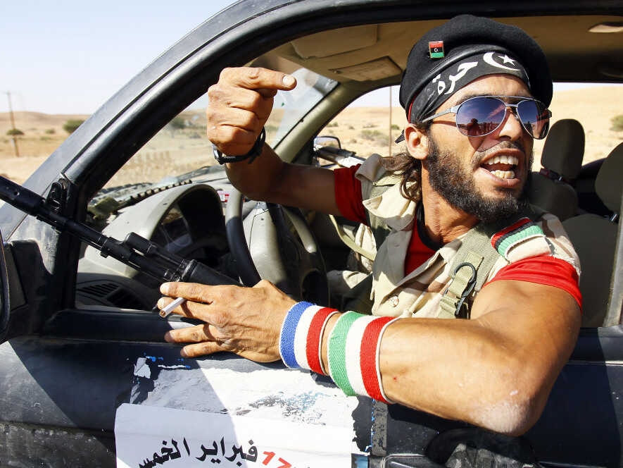 Suddenly, The 'Ladies Love Libyan Rebels' : The Two-Way : NPR