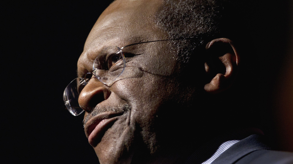 Cain: I Was 'Falsely Accused' Of Harassment : The Two-Way : NPR