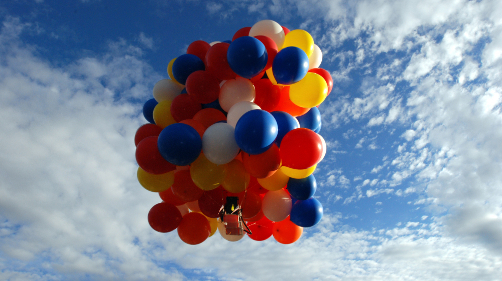 Oregon Lawn-Chair Balloonist Will Take His Show To Baghdad : The Two ...
