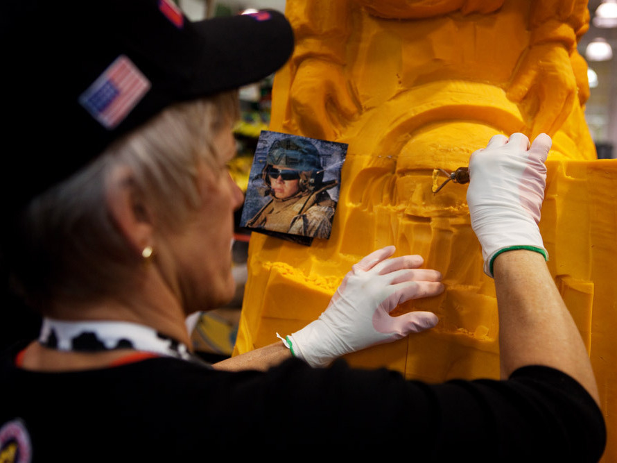 A Food Sculptor On Her Passion: 'The Cheese Found Me' : The Salt : NPR