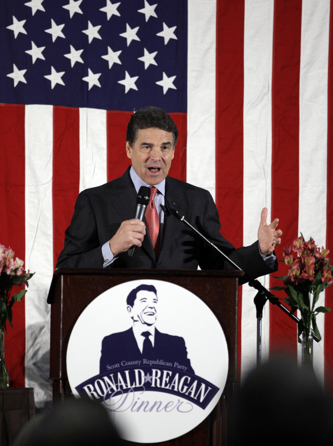 Rick Perry Vows To 'Uproot' Washington In Bid To Kick-Start Campaign ...