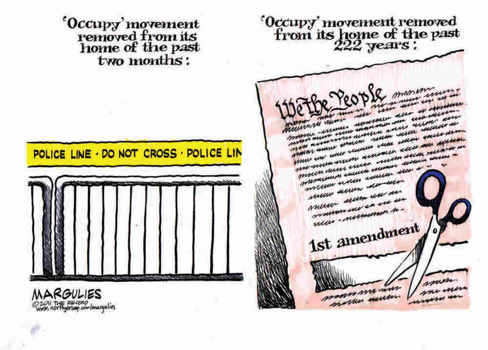 Double Take 'Toons: Unoccupied Wall Street : NPR