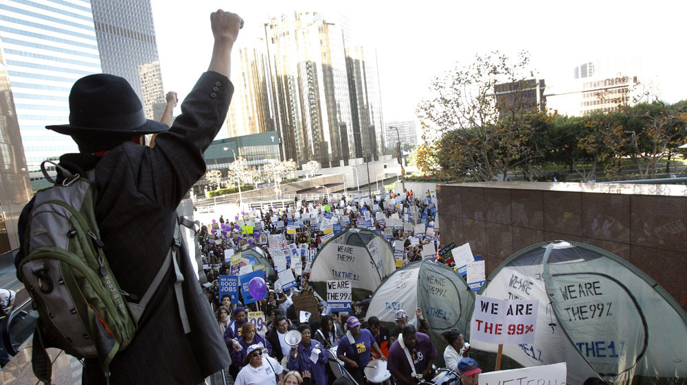 Protests Mark Two Months Of Occupy Movement : NPR