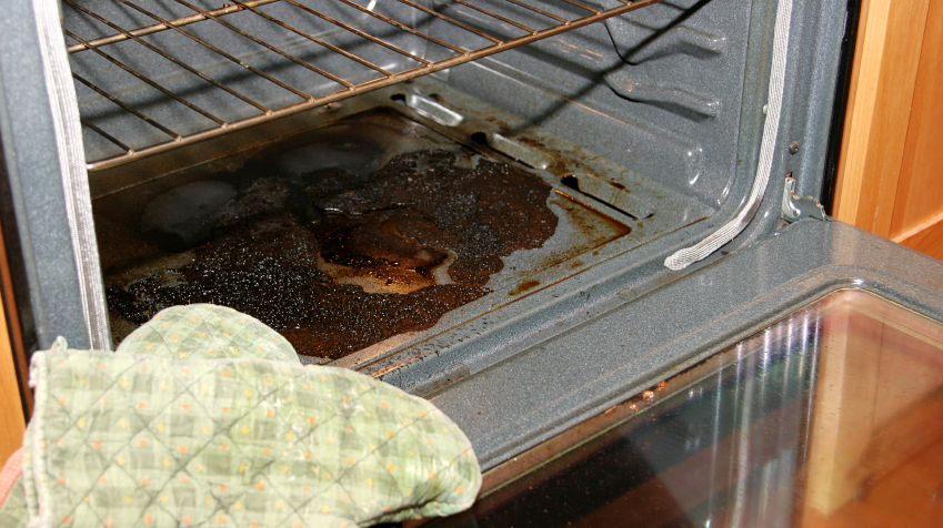 Dirty Ovens: Built-In Seasoning Or Grimy Mess? : The Salt : NPR
