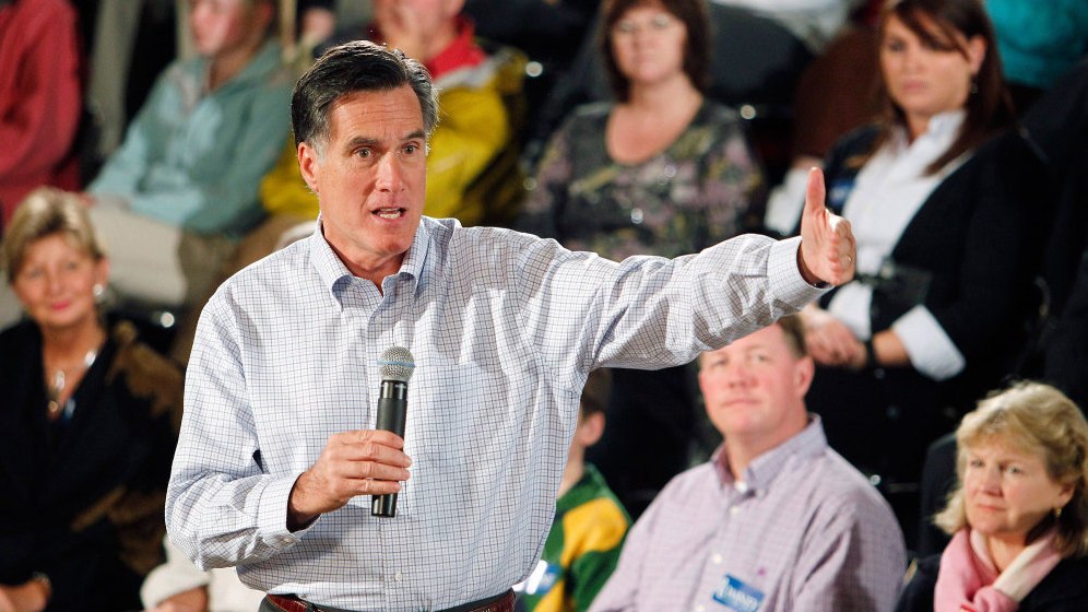 As GOP Rivals Rise And Fall, Romney Gets A Pass : NPR