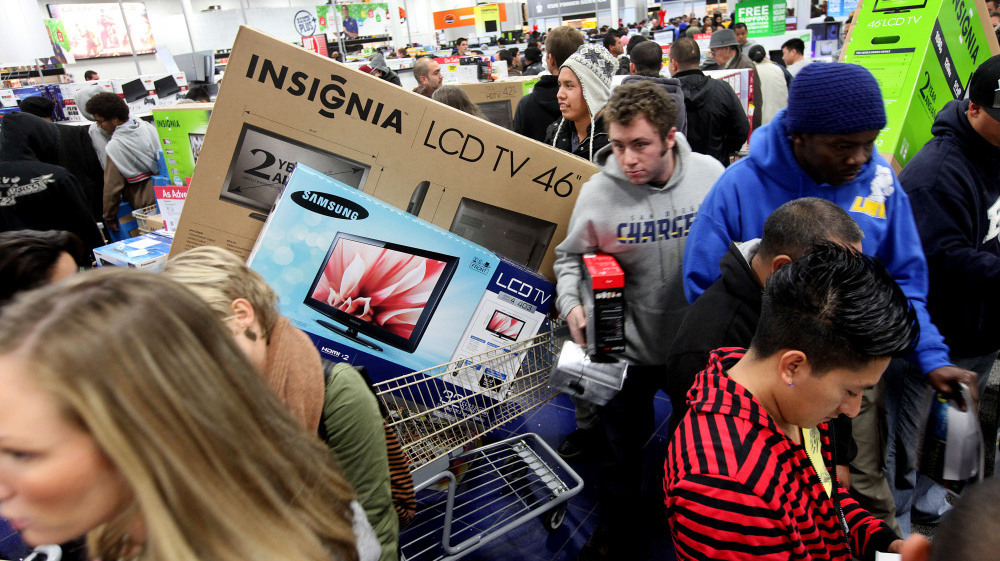Black Friday Madness Sweeps The U.S. : NPR