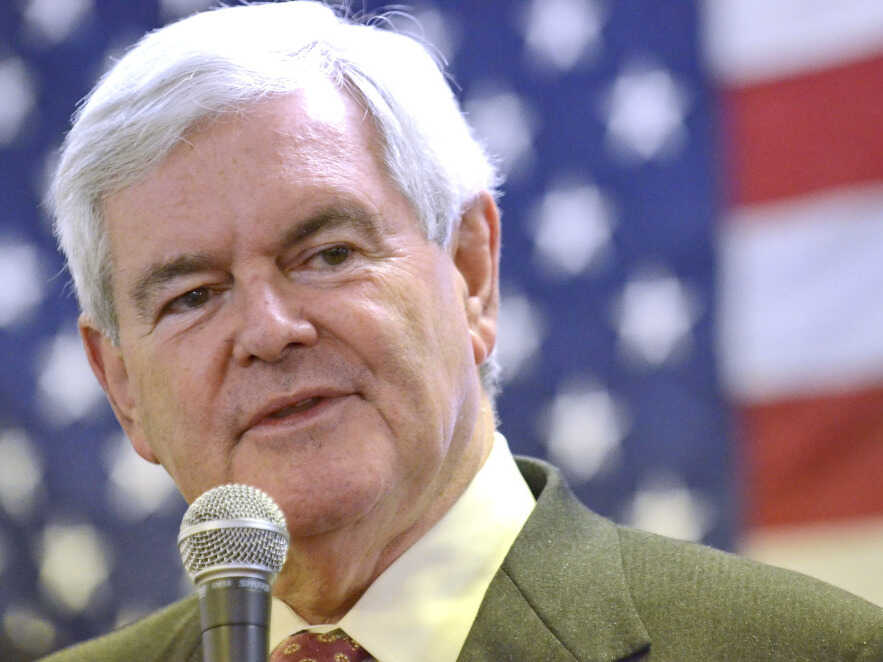 Gingrich's Popularity: A Winning Boost? : NPR