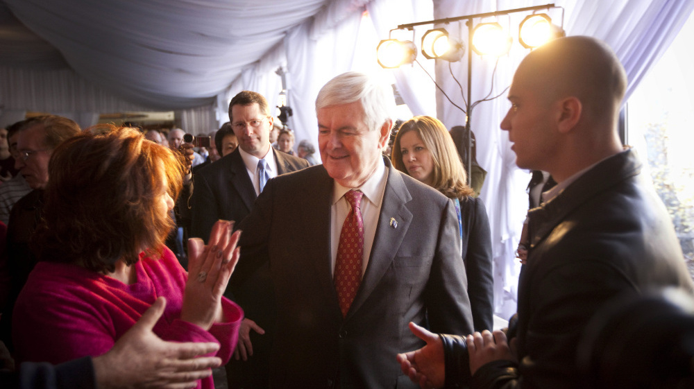 Gingrich's Most Important Adviser: Himself : NPR