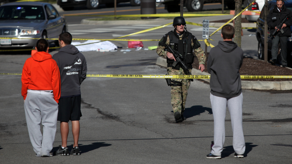 2 Die, Including Police Officer, In Virginia Tech Shootings : The Two ...
