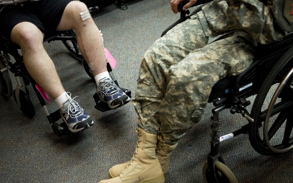With End To Iraq War, Thousands Are Left Wounded : NPR