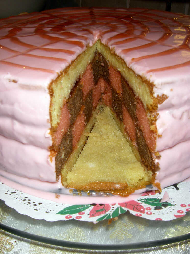A Checkerboard Cake With Slovak Roots : NPR