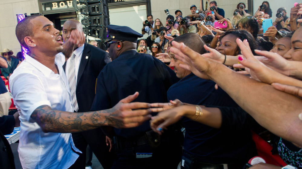 In Chris Brown's Big Year, Tough Questions On Abuse : NPR