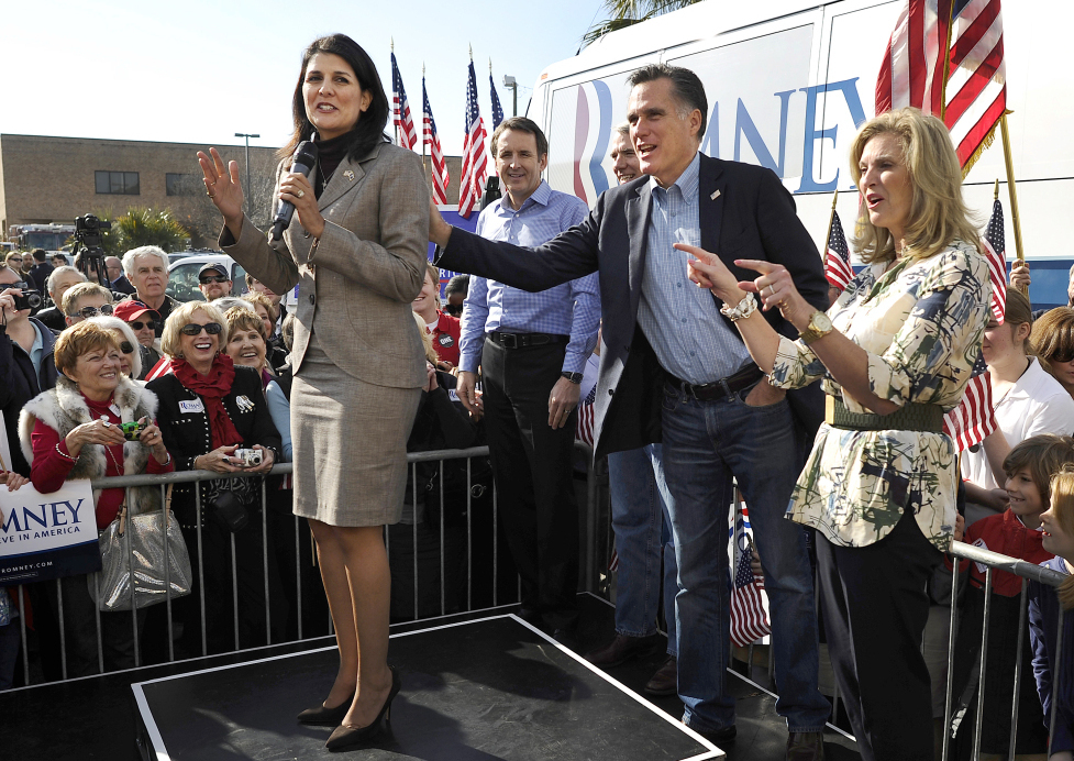In Backing Romney, Haley Seen As Political Enigma : NPR