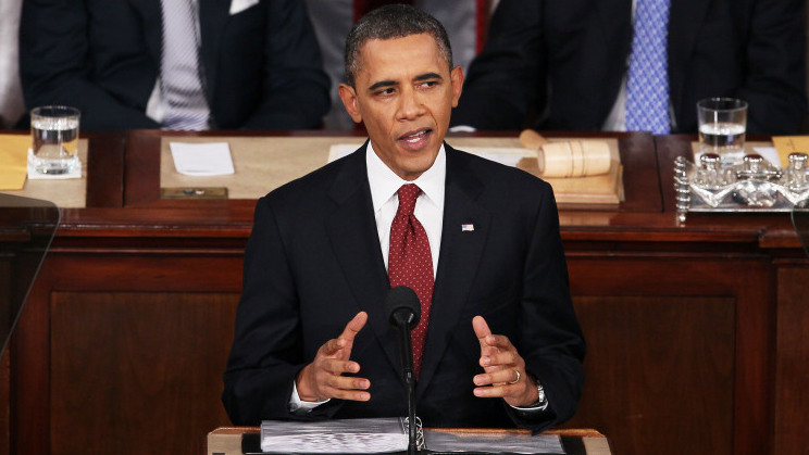 Obama Outlines Vision, Declaring 'America Is Back' : NPR