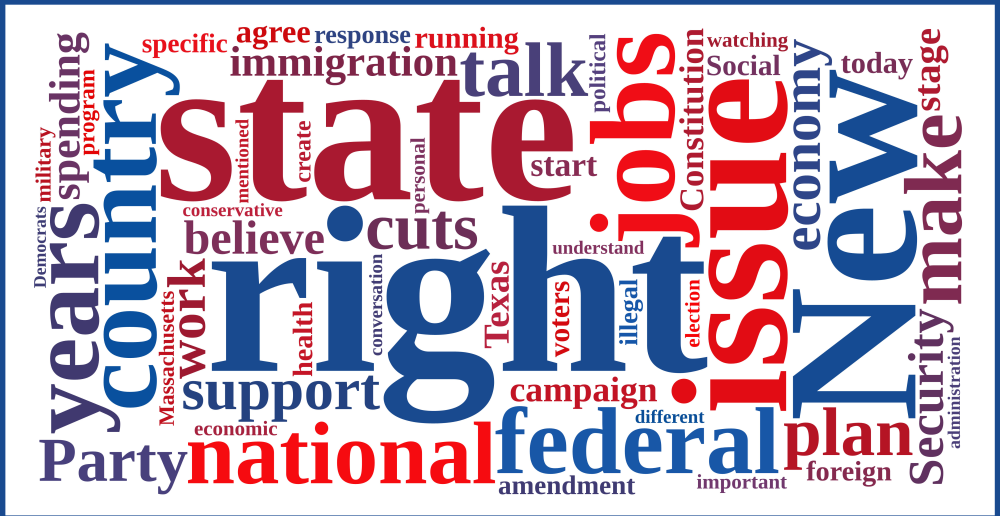 The Nation: The Ultimate GOP Debate Word Chart : NPR