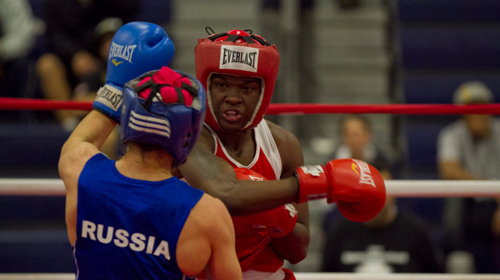 'I Am A Boxer': Fighter In The Ring, Lady Outside It : NPR