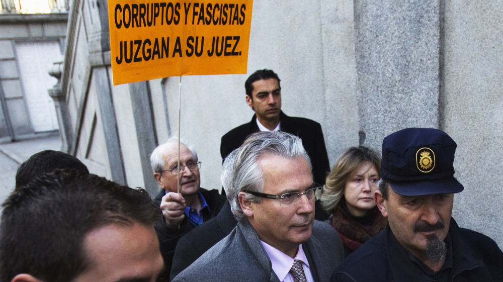 Tables Are Turned On Crusading Spanish Judge : NPR