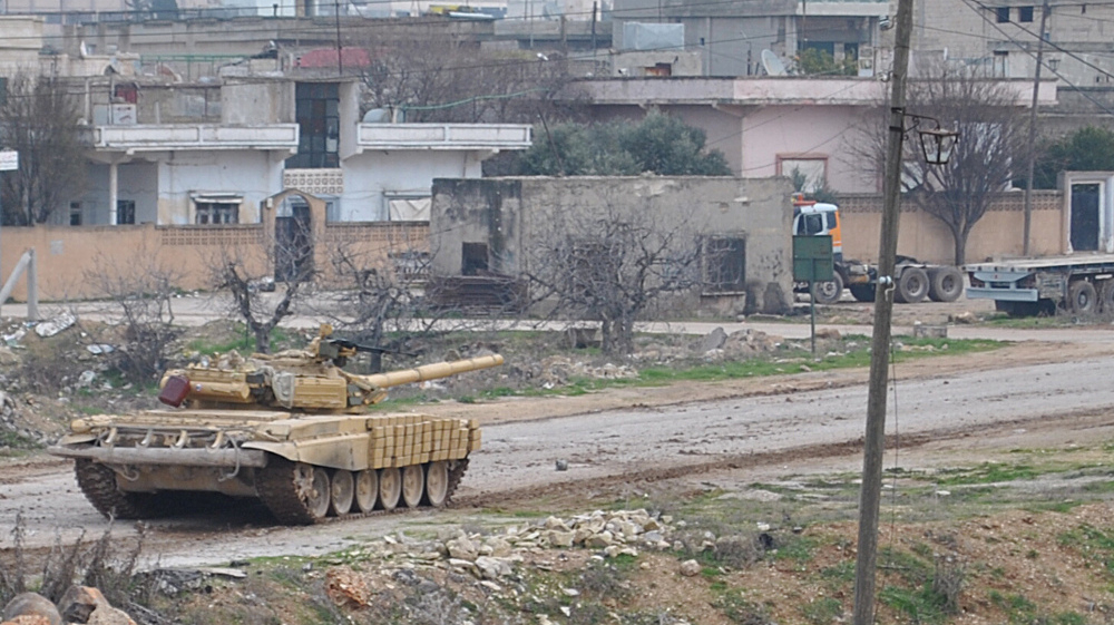 Near Syria's Capital, The Evidence Of Heavy Fighting : NPR