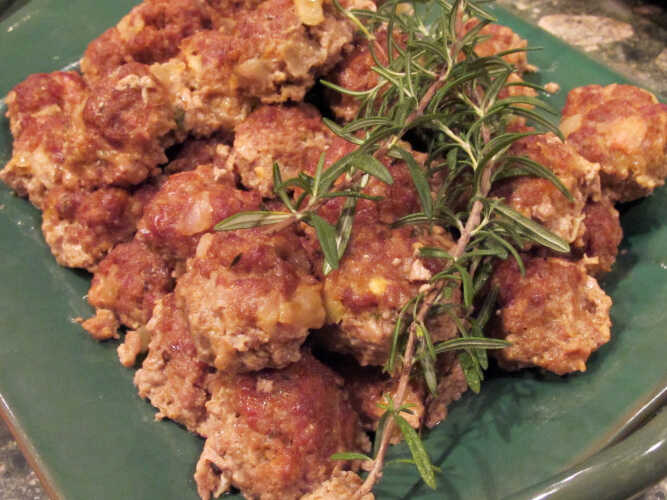 Recipe: Billy Goat Meatballs : NPR