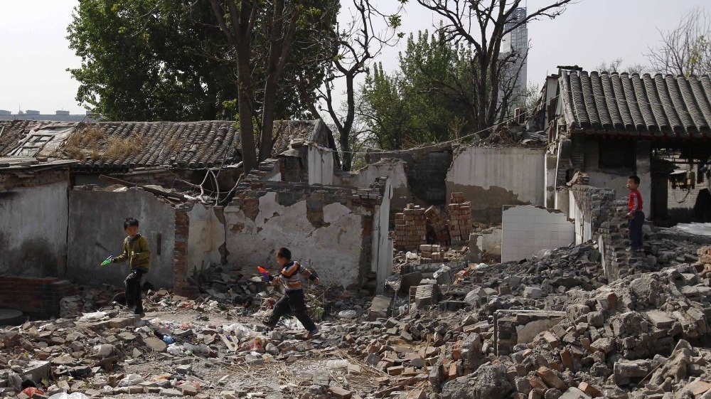 China's Demolition Derby Turns History Into Rubble : NPR