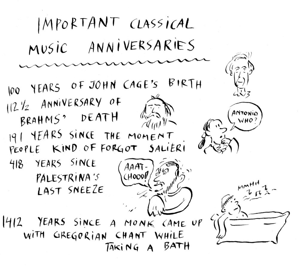 In Classical Music, Every Day's A Holiday : Deceptive Cadence : NPR