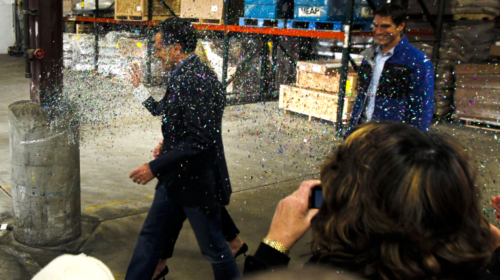 Glitter-Bombing: A Sparkly Weapon Of Disapproval On The Campaign Trail ...