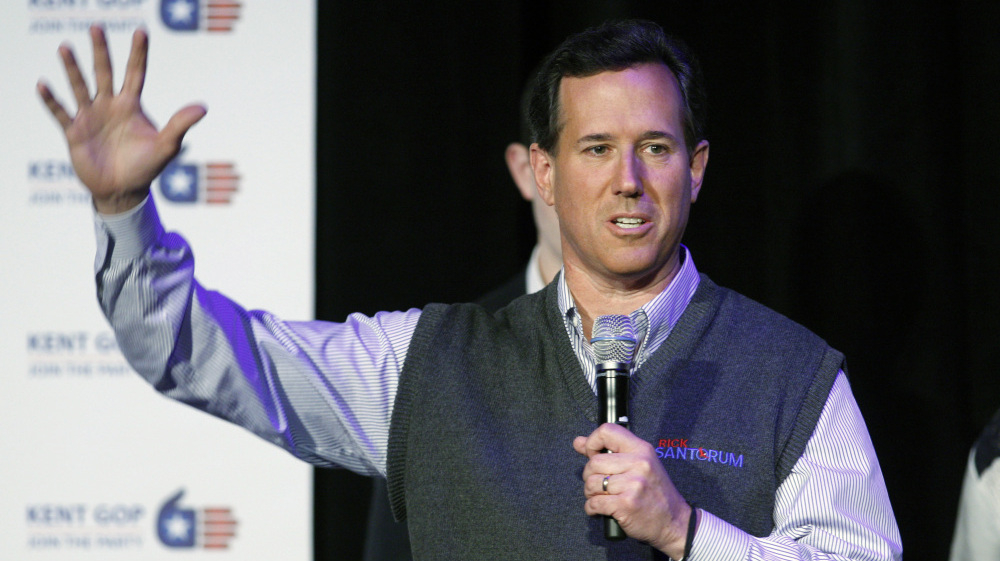 Santorum's Problem With Women Could Be His Glass Ceiling : It's All ...
