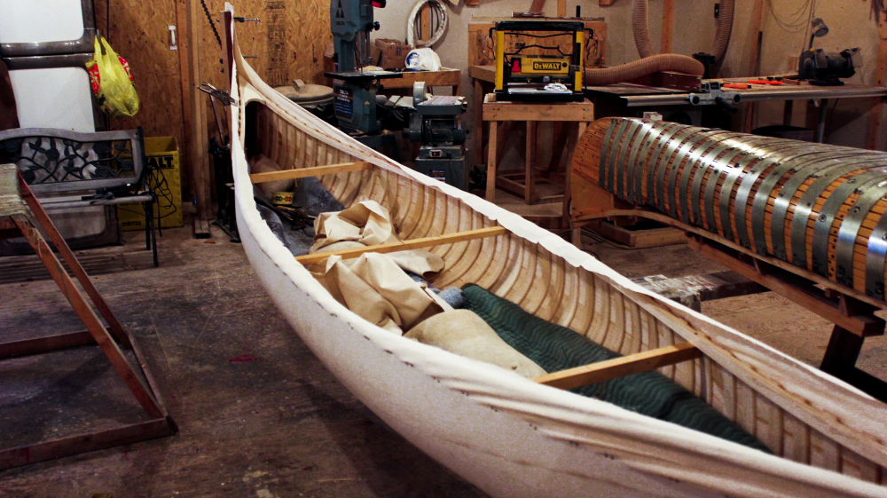 An Inuit Builder Crafts His Last Canoe : NPR