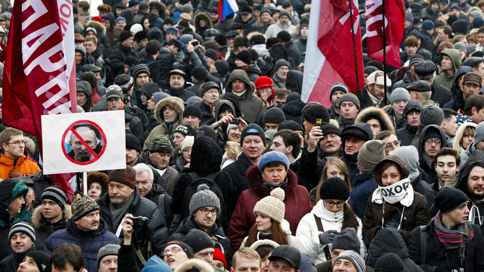 Moscow Protesters Demand A 'Russia Without Putin' : NPR