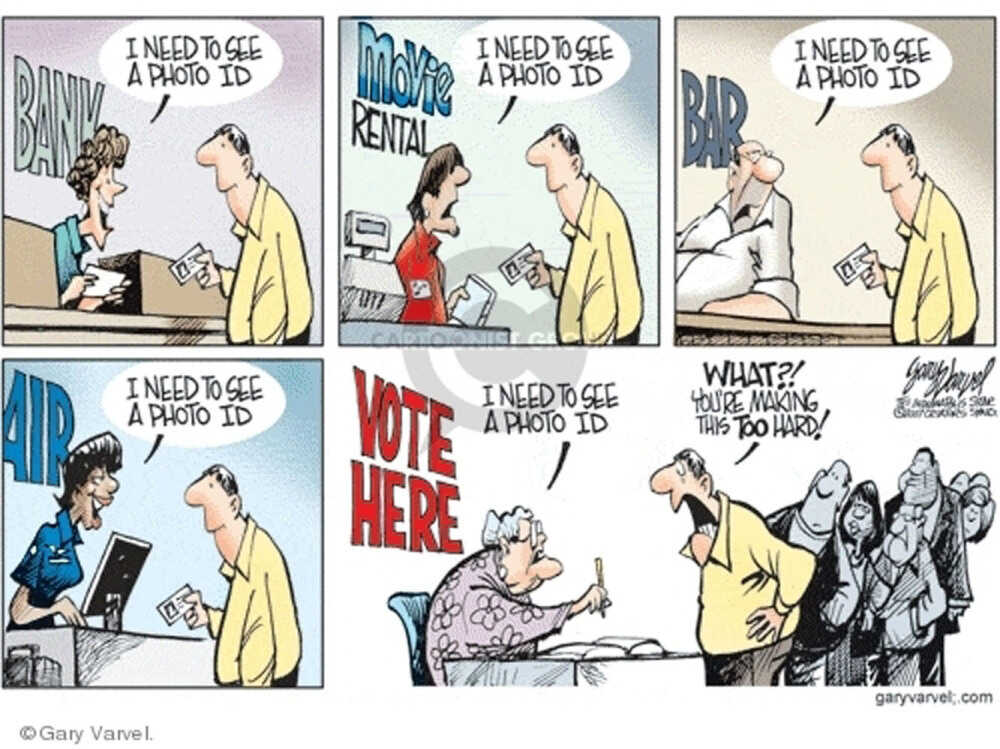 Double Take 'Toons: Voter ID-Ology? : NPR