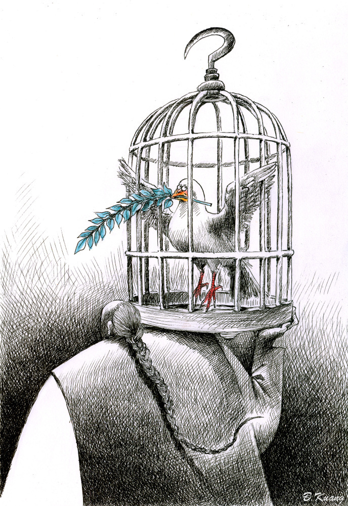 Provocative Chinese Cartoonists Find An Outlet Online : NPR