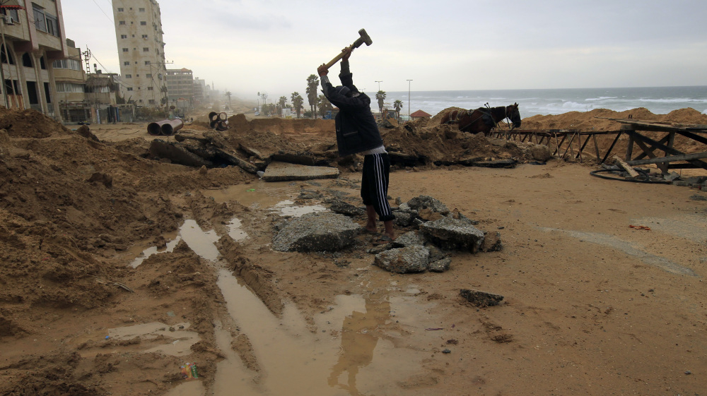 Despite Restrictions, Gaza Finds A Way To Build : NPR