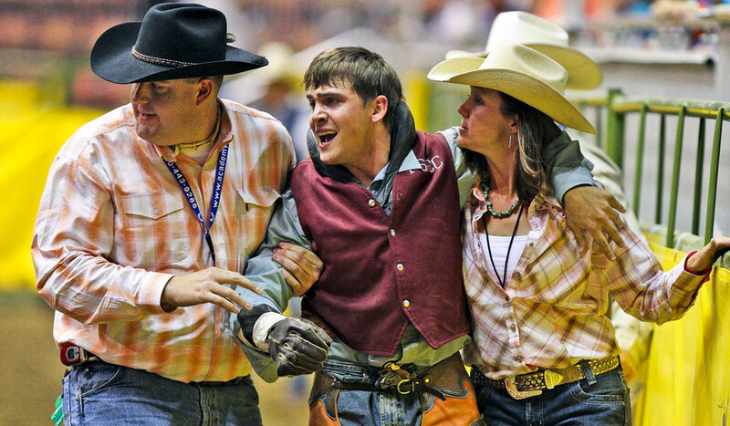 The Rodeo Circuit: Bucking Bulls And Broken Bones : NPR