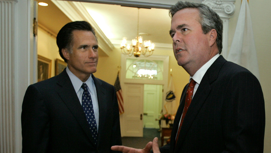 Jeb Bush Endorses Romney : The Two-Way : NPR