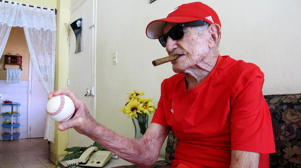 Old Men Playing Baseball