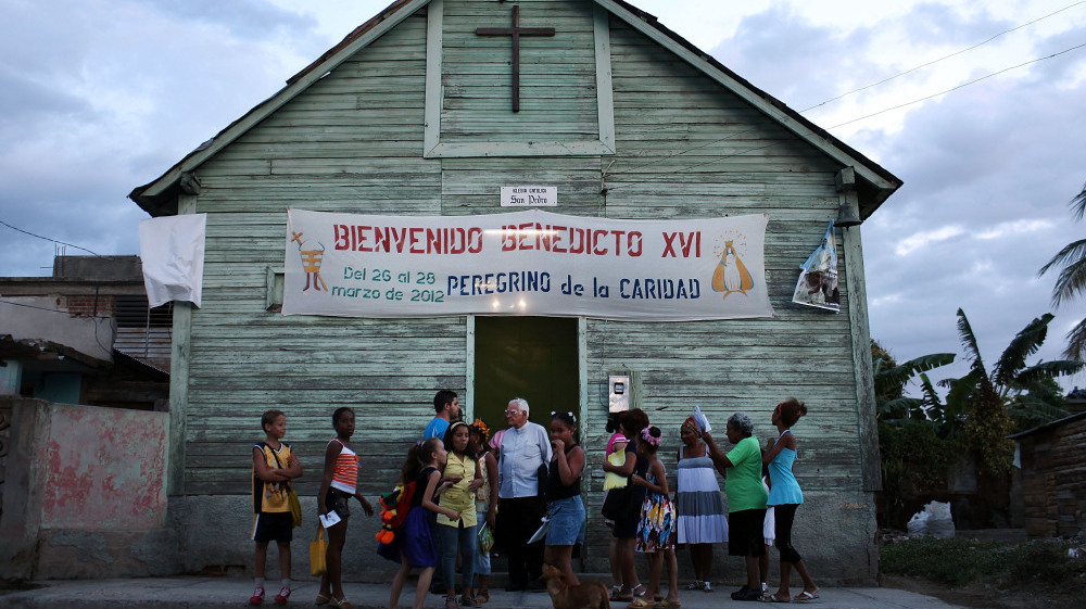 Pope Visits Cuba To Recharge Faith, Urge Reform : NPR