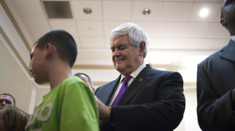 With Campaign Struggling, Gingrich Will Charge $50 For Photos : The Two ...