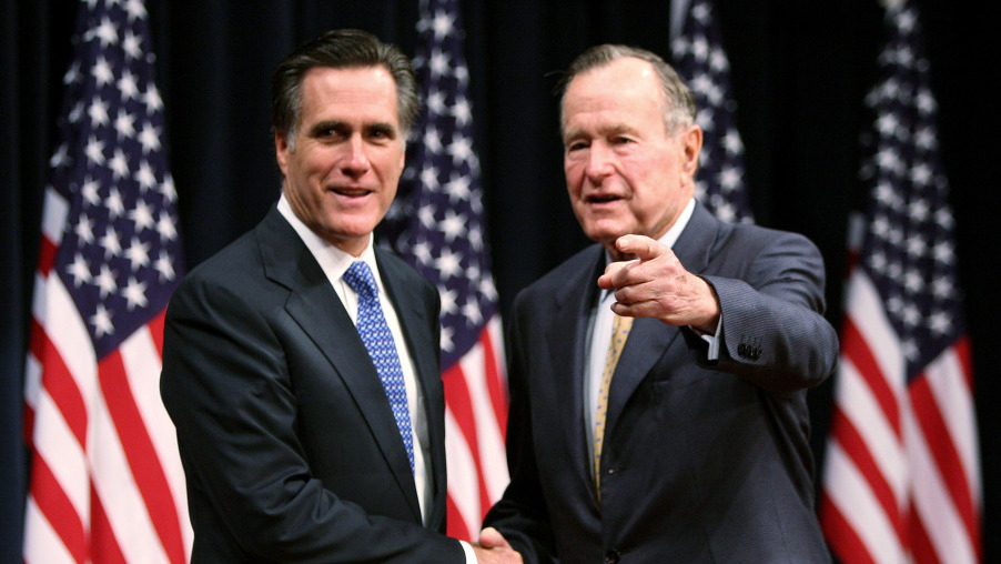 Today On The Campaign Trail: George H.W. Bush To Endorse Romney : The ...