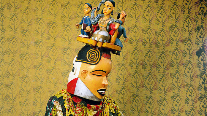 Portraits Of Africa's Amazing Masquerade : The Picture Show : NPR