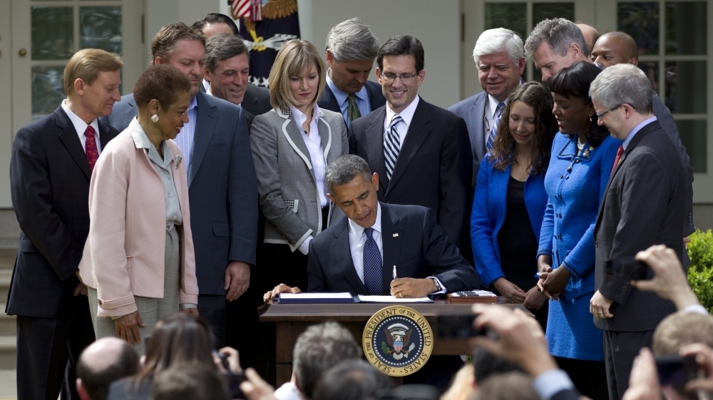President Obama Signs JOBS Act Into Law : The Two-Way : NPR