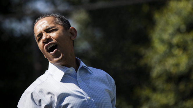 Obama's Off His Game — Basketball, That Is : The Two-Way : NPR