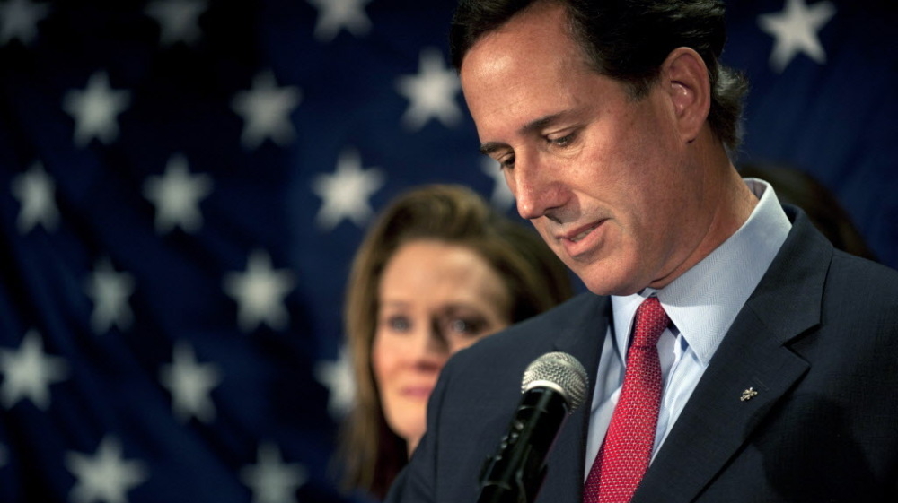 Santorum Bows Out, Suspends His Bid For The Republican Nomination : The ...